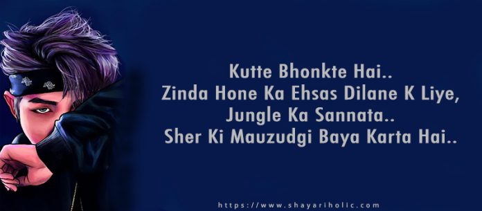 [*New*] 100+ Attitude Shayari in Hindi For Boys & Girls {2021}